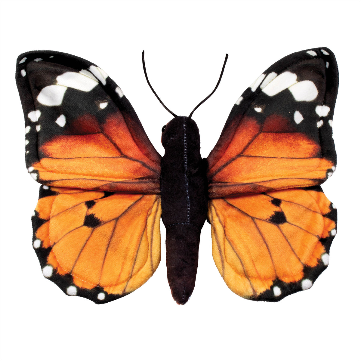 Real Planet™ Monarch Butterfly Realistic Plush Stuffed Animal – Real ...