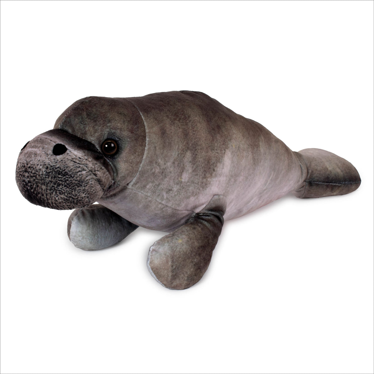 Real Planet™ Gray Manatee Realistic Plush Stuffed Animal – Real Planet ...
