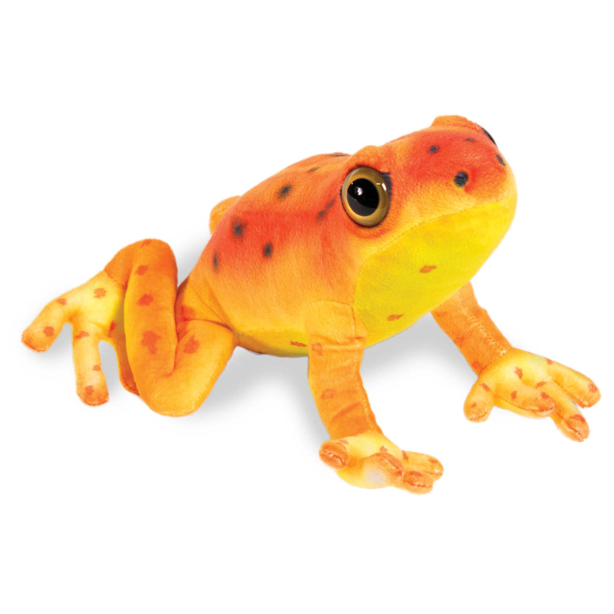 Real Planet™ Polka Dot Red Arrow Poison Frog Realistic Plush Stuffed A ...