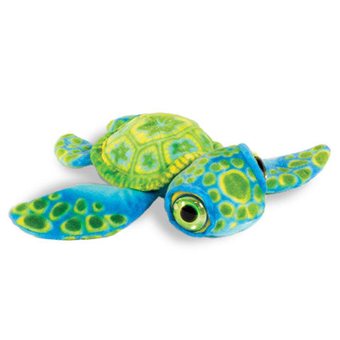 Real Planet™ Blue Big Eyes Turtle Realistic Plush Stuffed Animal – Real ...