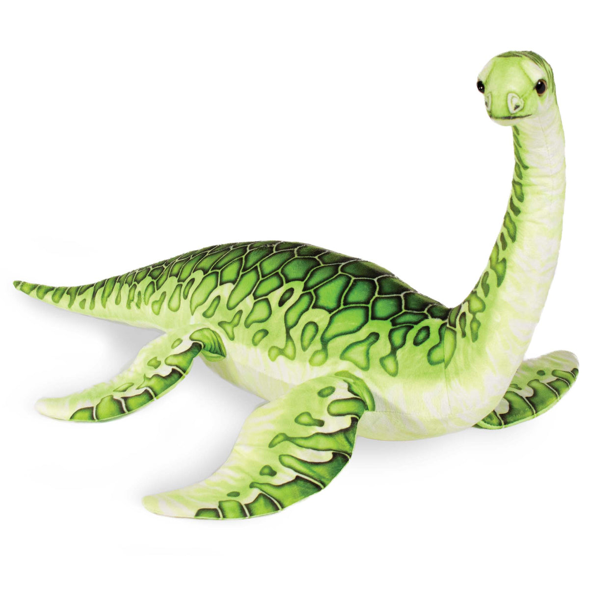 Real Planet™ Green Plesiosaurus Realistic Plush Stuffed Animal – Real ...