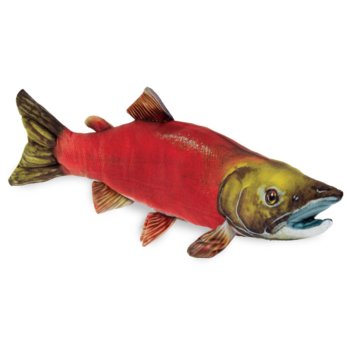 Real Planet™ Red Salmon Realistic Plush Stuffed Animal – Real Planet™ Toys