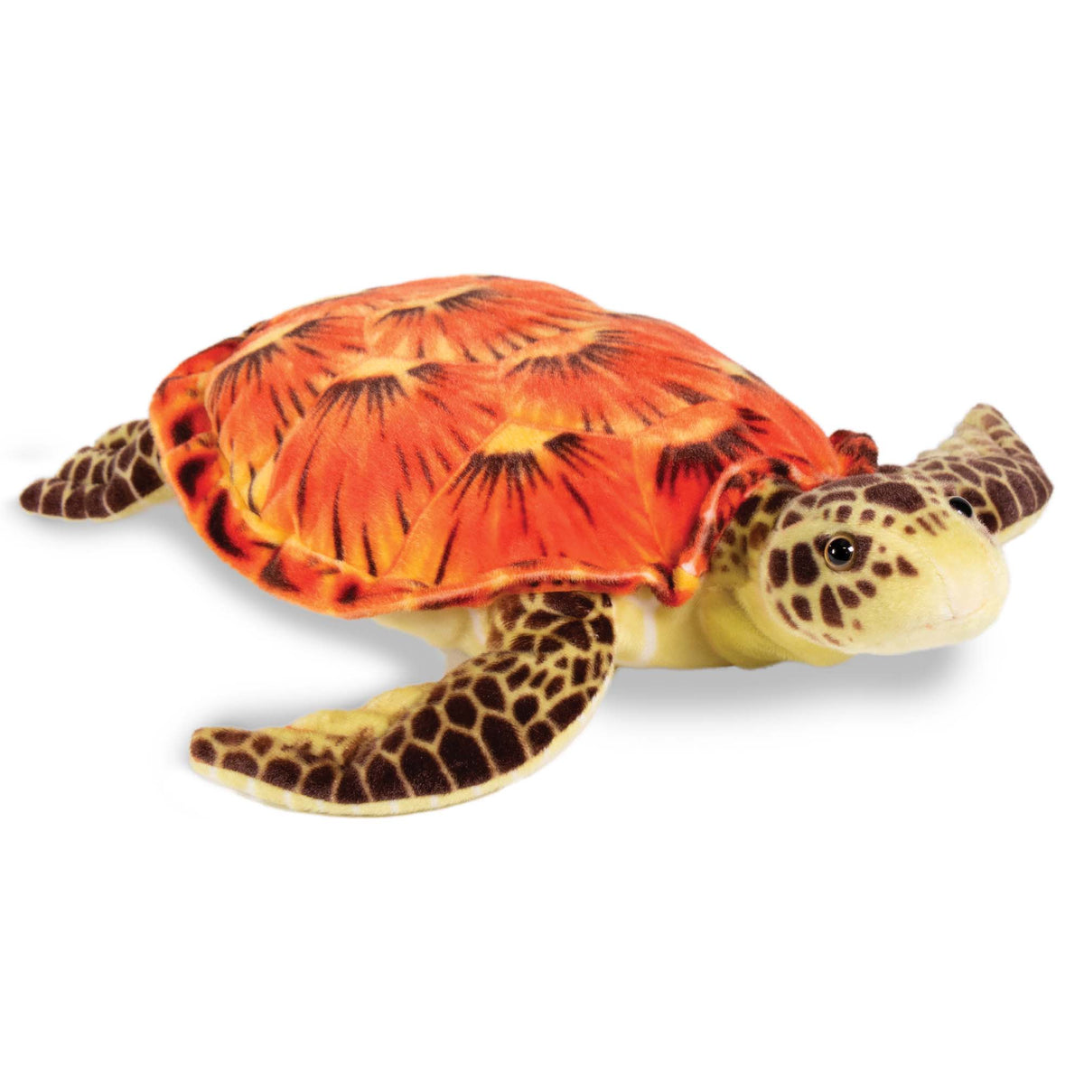 Real Planet™ Red Sea Turtle Realistic Plush Stuffed Animal – Real ...