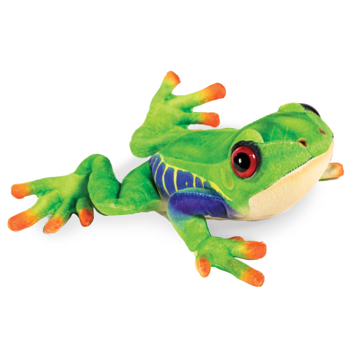 Real Planet™ Red Eye Tree Frog Realistic Plush Stuffed Animal – Real ...